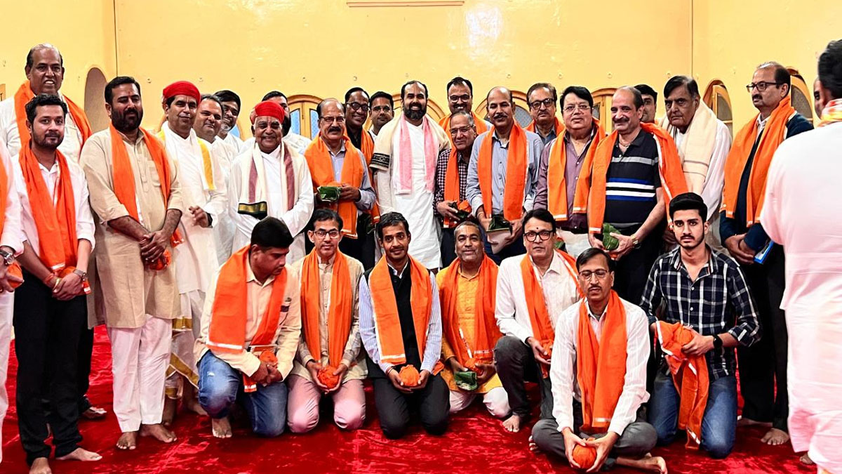 Shrinathji Temple meeting : श्रीनाथजी मंदिर में बैठक